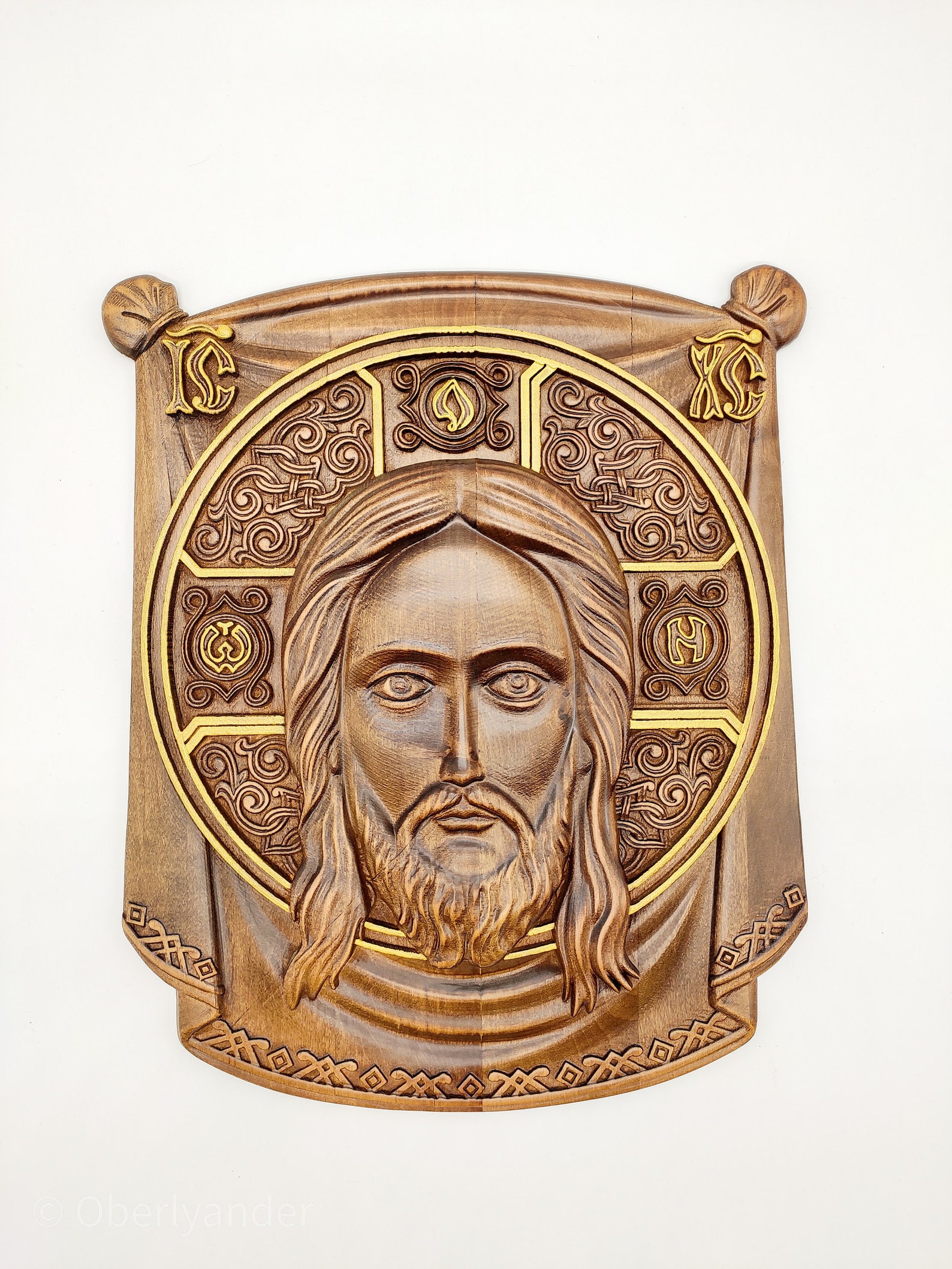 Savior icon Jesus Our Lord Icon holy face Christian gifts | Etsy