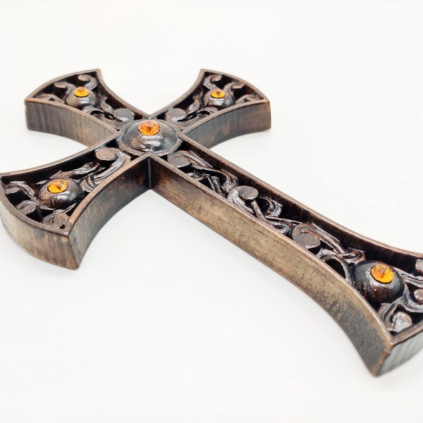 Wooden Wall Cross - Etsy