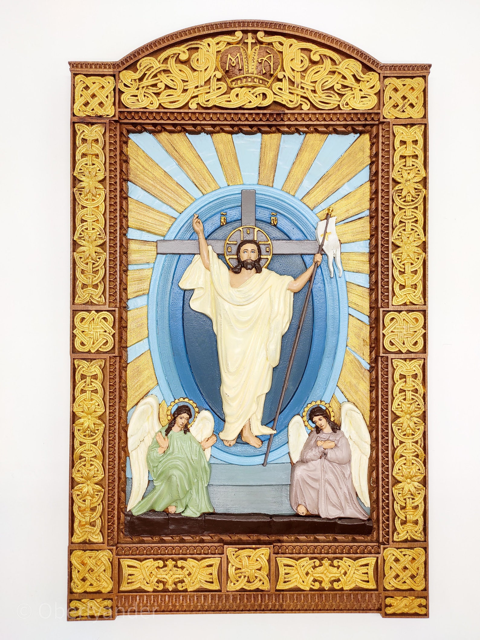 Ascension of Jesus Christ Savior Icon Ascension of Our Lord - Etsy