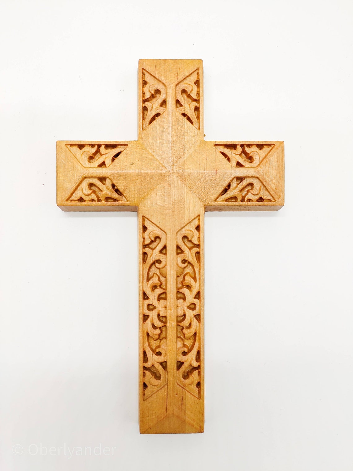 Wooden Wall Art Cross Wooden Cross Carved Wooden Cross Wall - Etsy