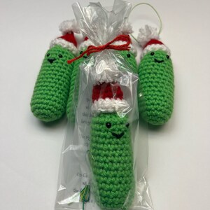 Crochet Christmas Pickle Tradition - Etsy