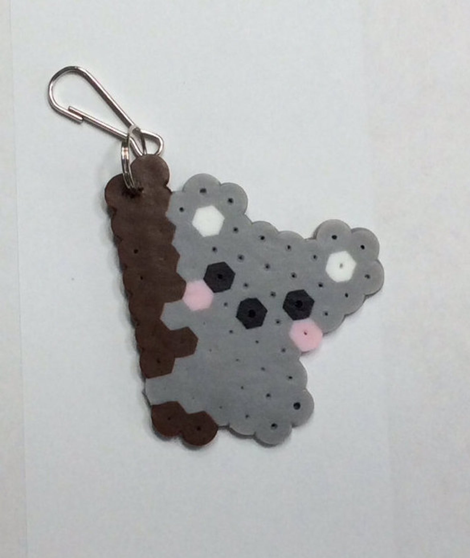 Animal Perler Bead Keychain - Etsy