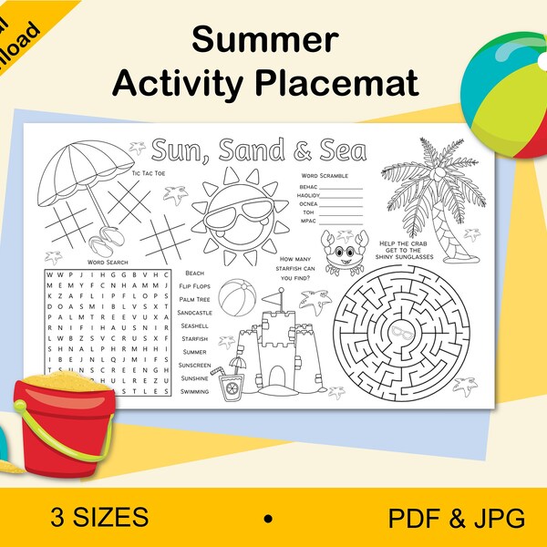 Summer Activity - Etsy