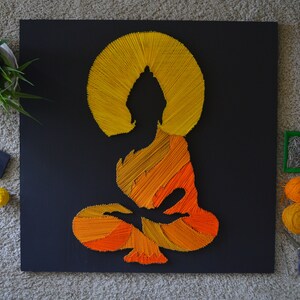 Buddha - String Art for Home and Office Decor. - Etsy