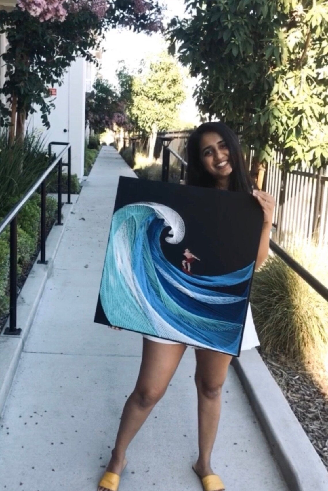 Surf String Art for Home and Office Decor. - Etsy