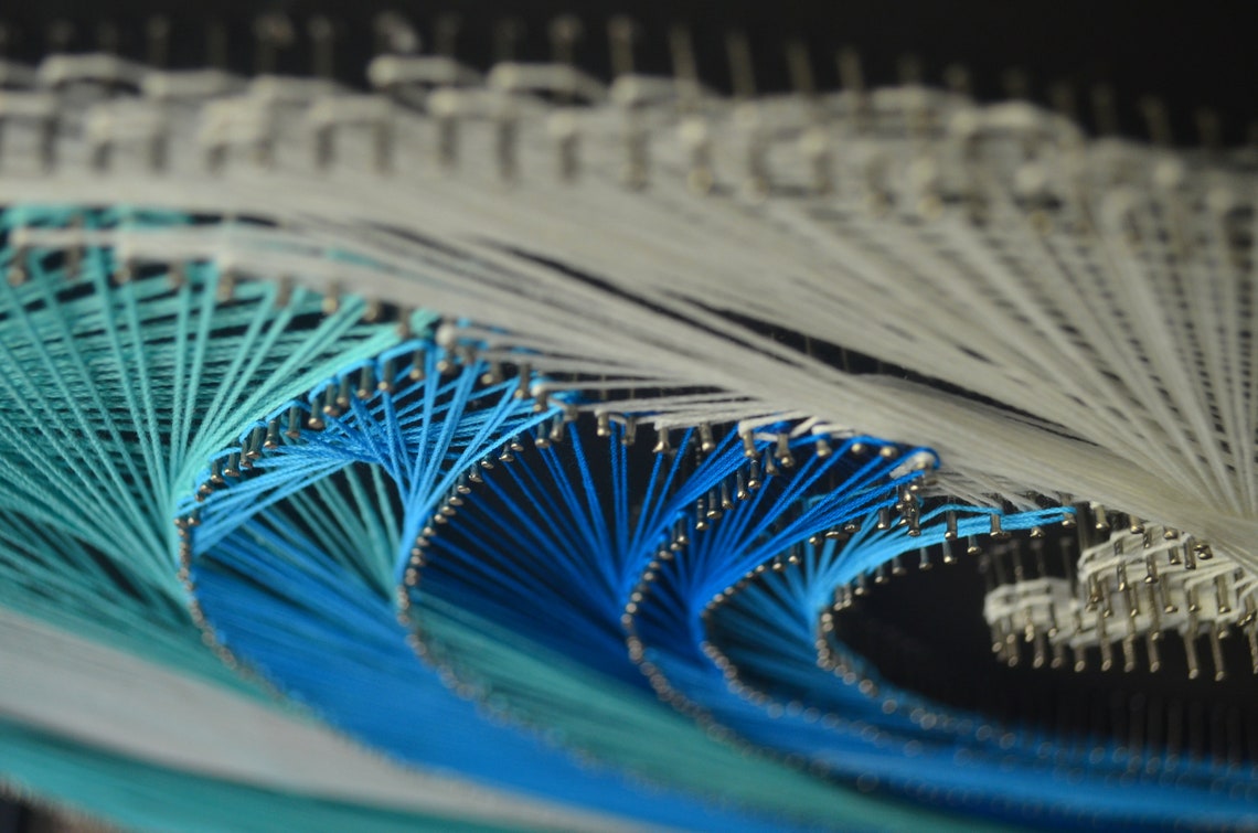 Surf String Art for Home and Office Decor. - Etsy