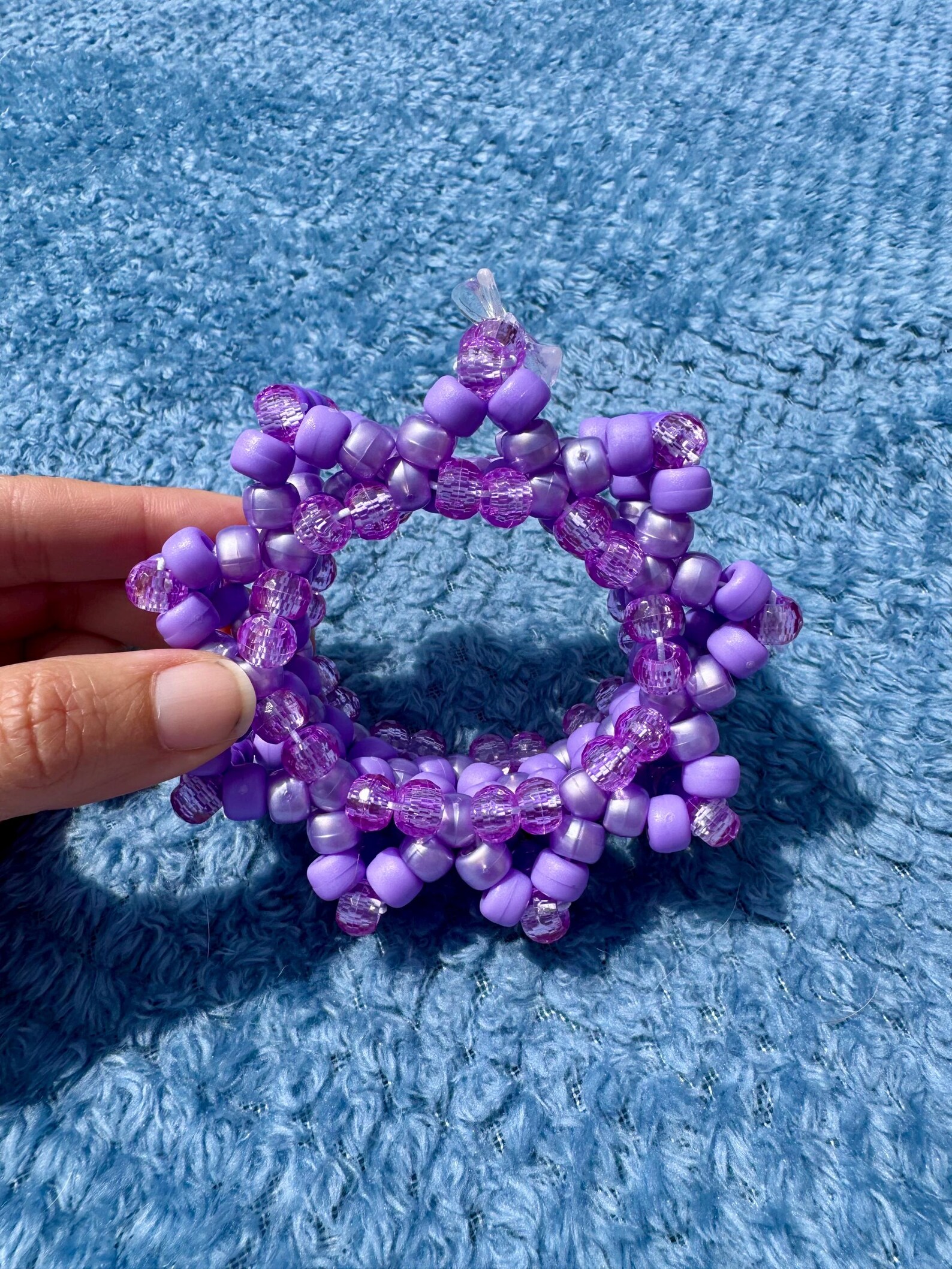 Purple Carousel Cuff With Bow - Etsy