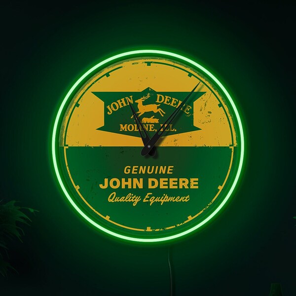 Wall Clock John Deere - Etsy