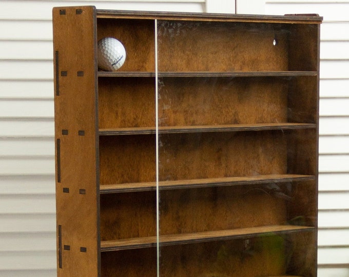Primitive Rustic Free Standing Cubby Shelf Cabinet With Door, 18"x12"x4 ...