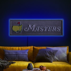 Masters Neon Light, Golf Led Sign, Masters Tournament Light Sign, Golf ...