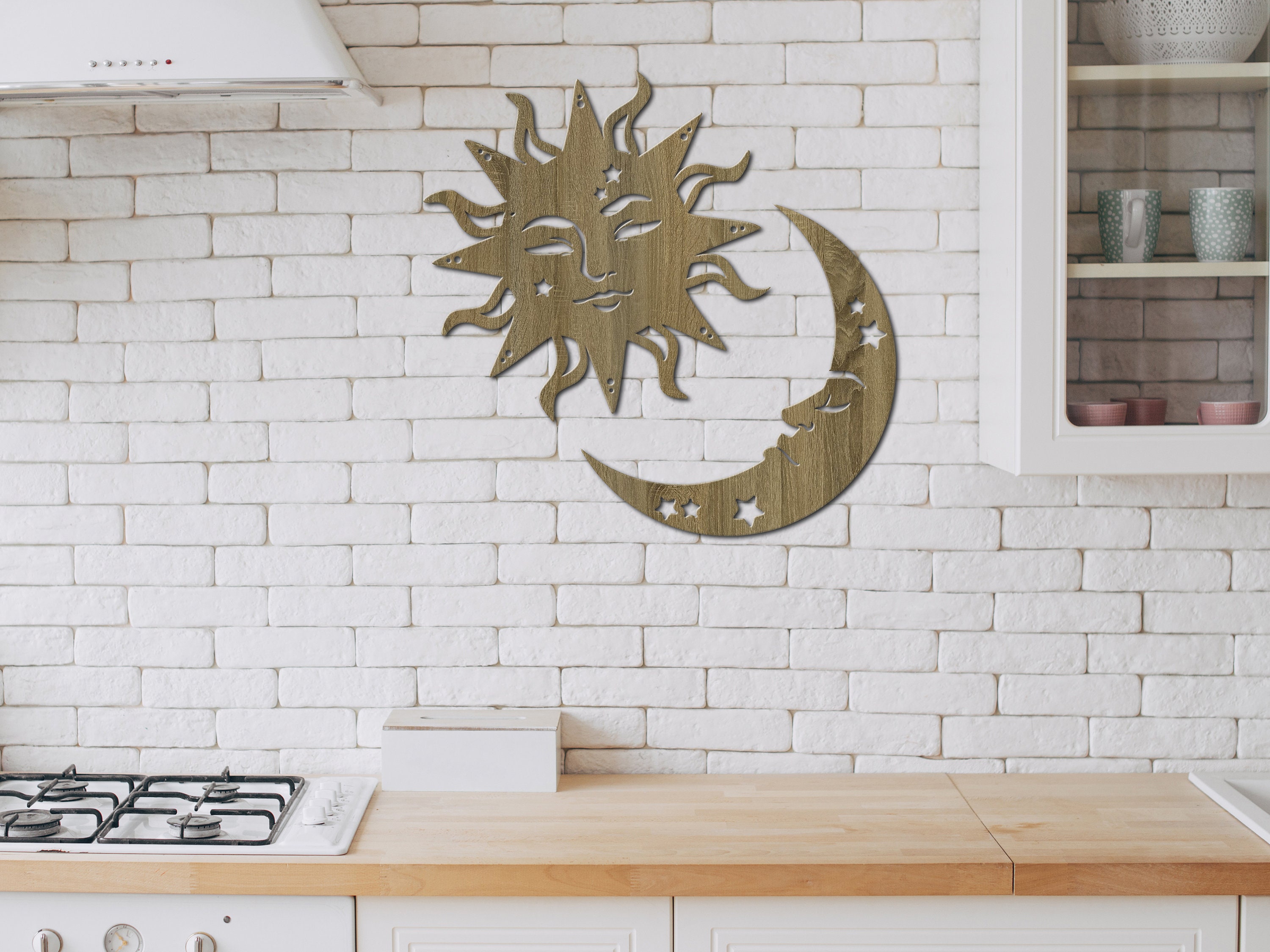 Sun and Moon Wall Art Sun and Moon Wall Decor Sun and Moon | Etsy Canada