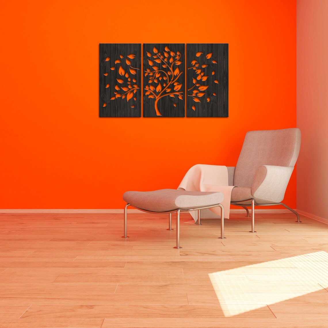 Tree Wood Wall Art Tree Wooden Art Wall Decor Wood Panel - Etsy