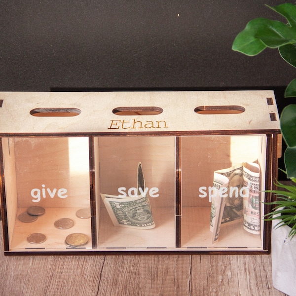 Money Box - Etsy