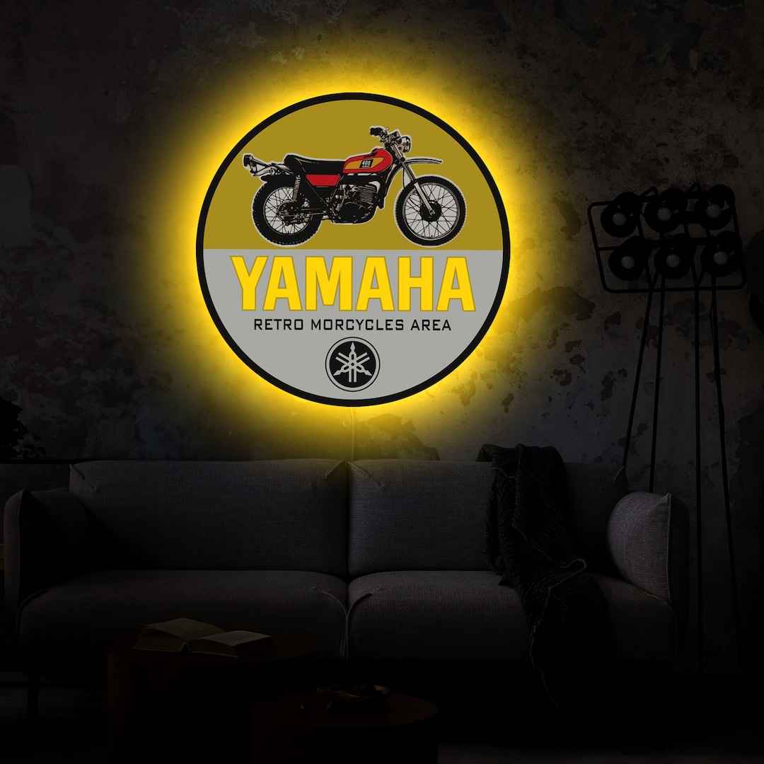 Yamaha Neon Sign, Yamaha Motorcycle Sign, Yamaha Light Sign, Yamaha ...