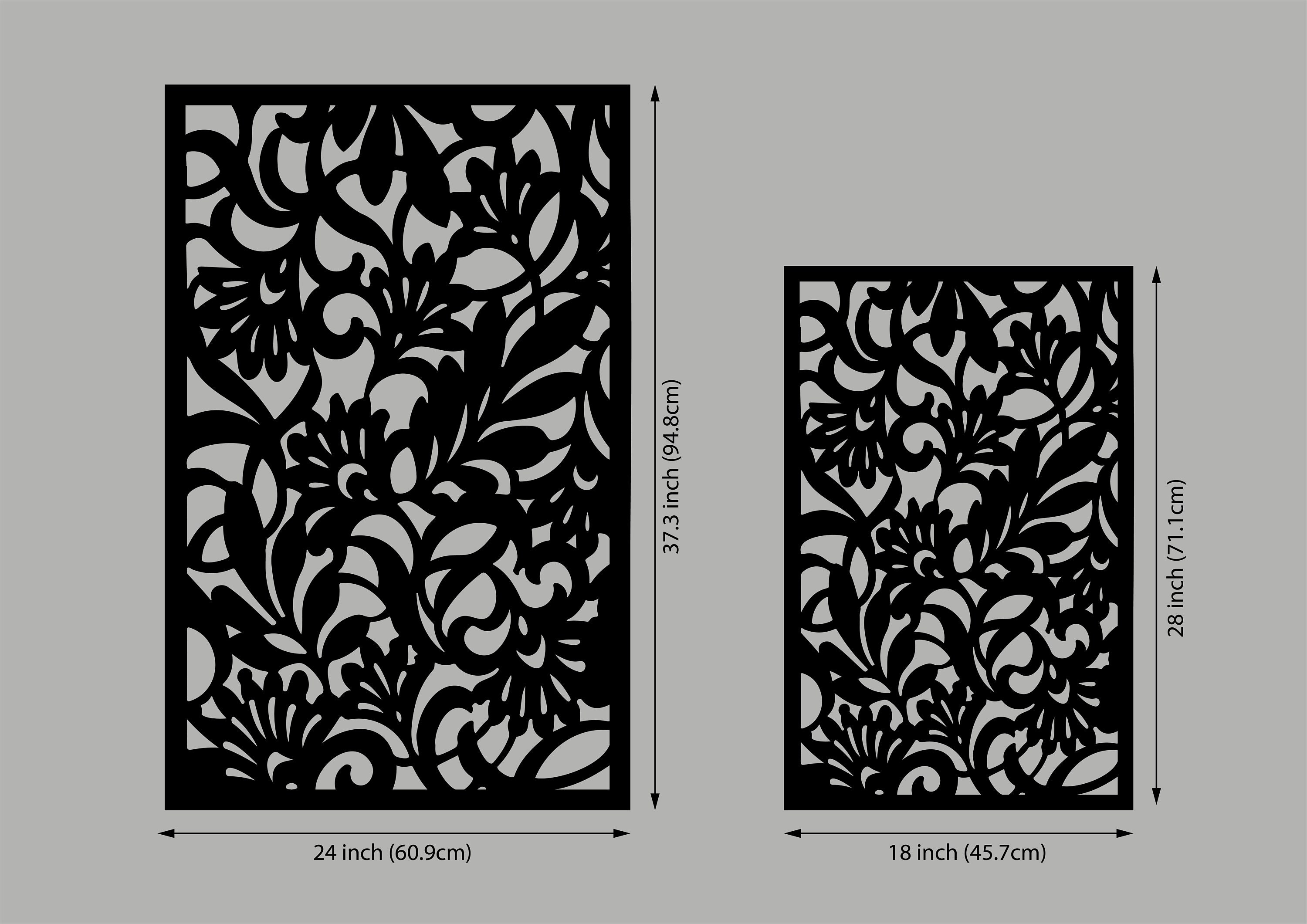 Wall Art Wood Panel Wood Flowers Wall Decor Wood Panel Wall - Etsy