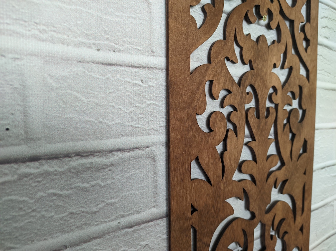 Wall Decor Wood Art 3 Panel Wood Wall Art Modern Wall Decor - Etsy