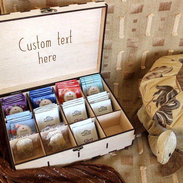 Tea Chest - Etsy