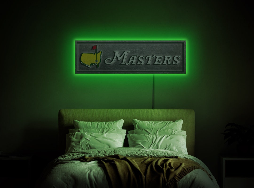 Masters Neon Light, Golf Led Sign, Masters Tournament Light Sign, Golf ...