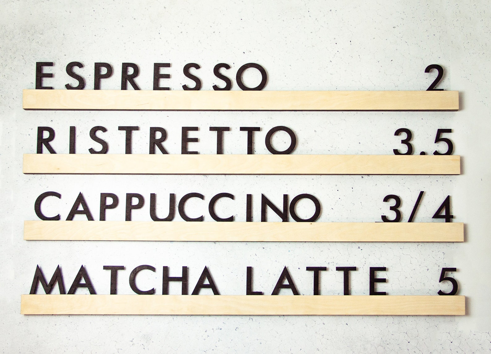Menu Board Coffee Shopwood Menu Boardcoffee Shop Menu - Etsy
