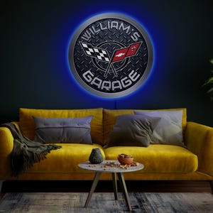 Custom Car Logo Neon Sign, Personalized Car Logo Sign, Car Logo Name ...