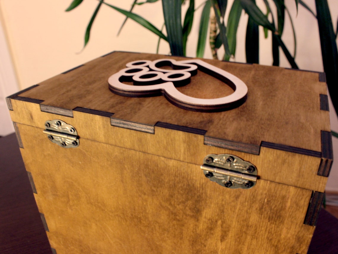 Custom Pet Memory Box Personalized Pet Memorial Box - Etsy