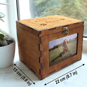 Custom Pet Memory Box, Personalized Pet Memorial Box, Personalized Pet ...