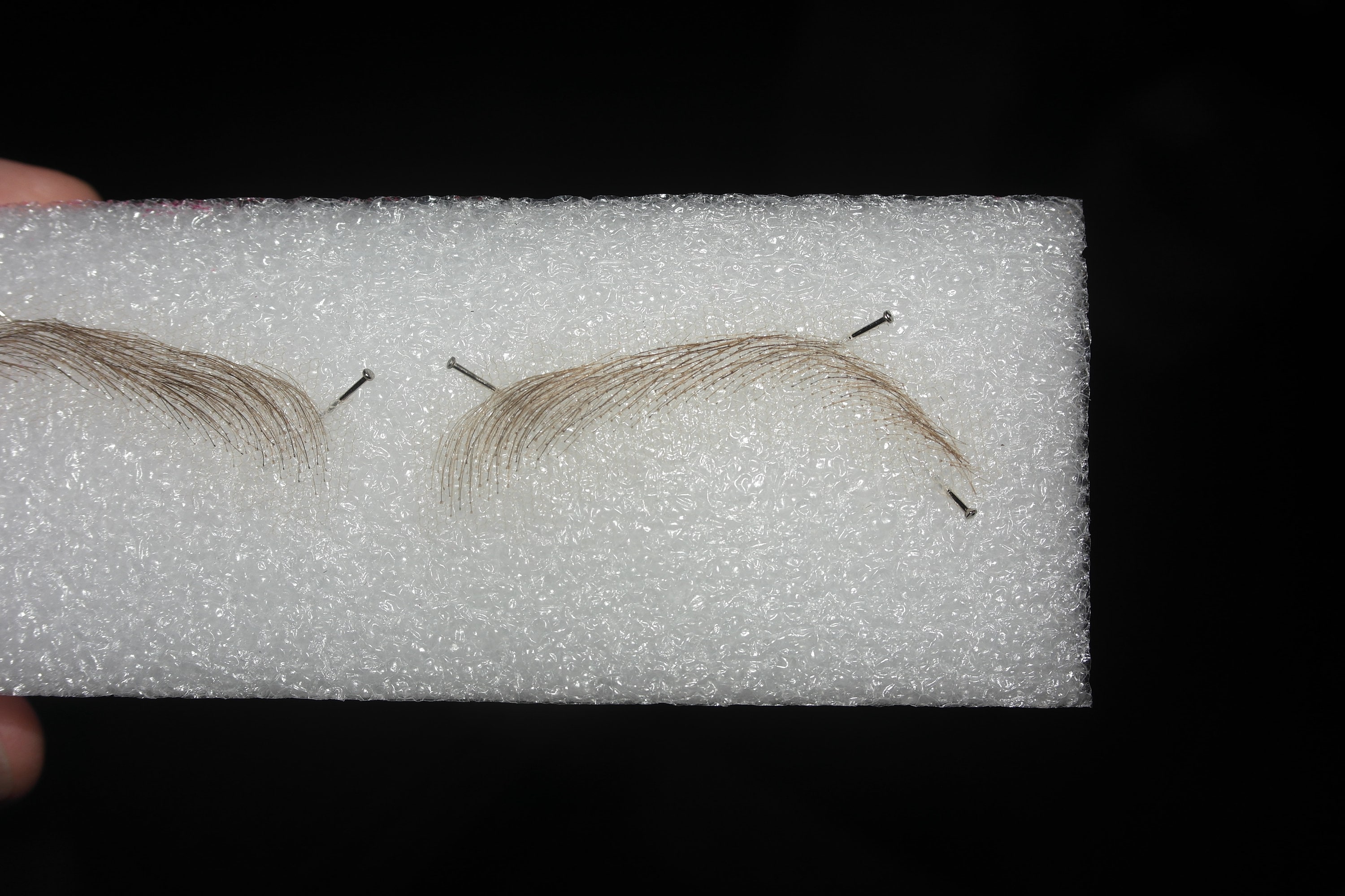 Realistic Fake Female Eyebrows! Full Handmade for TV and Real Life - Etsy