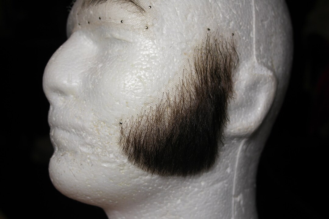 Realistic Fake Rock&Roll Sideburns Whiskers Mutton Chops. - Etsy 日本