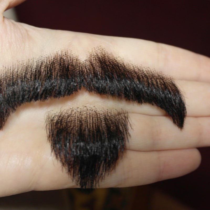 Realistic Fake Mustache - Etsy UK