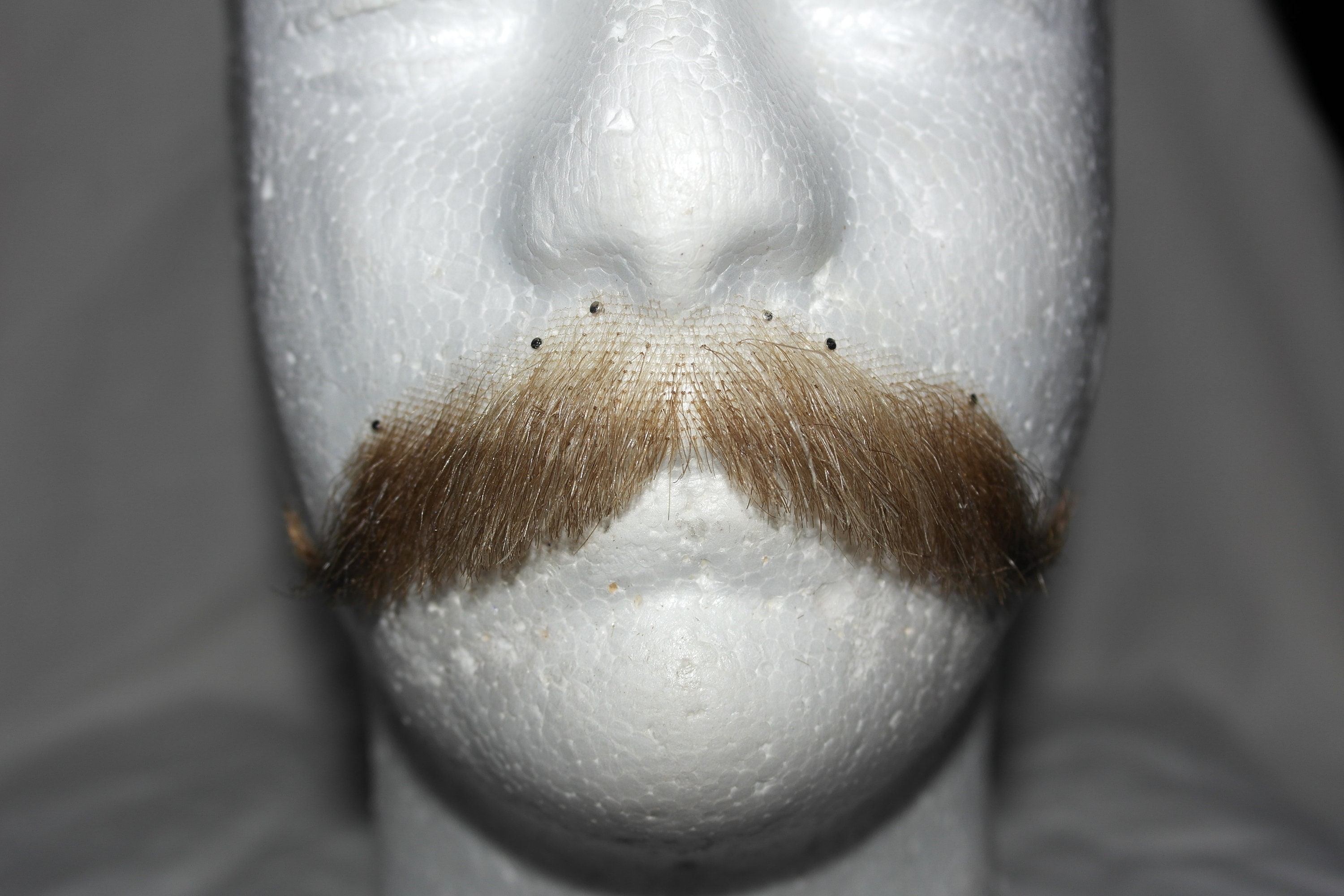 Realistic Fake Steampunk Moustaches. Hair and Yak Hair, Full Hand Made ...