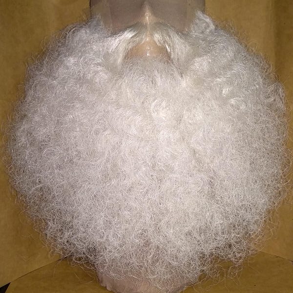 Realistic Santa Beard - Etsy