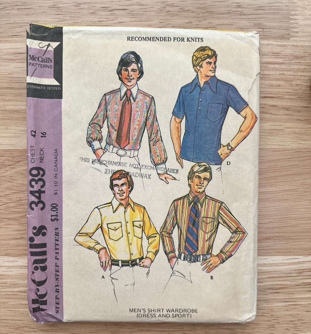4 Vintage Mens Clothing Patterns - Etsy