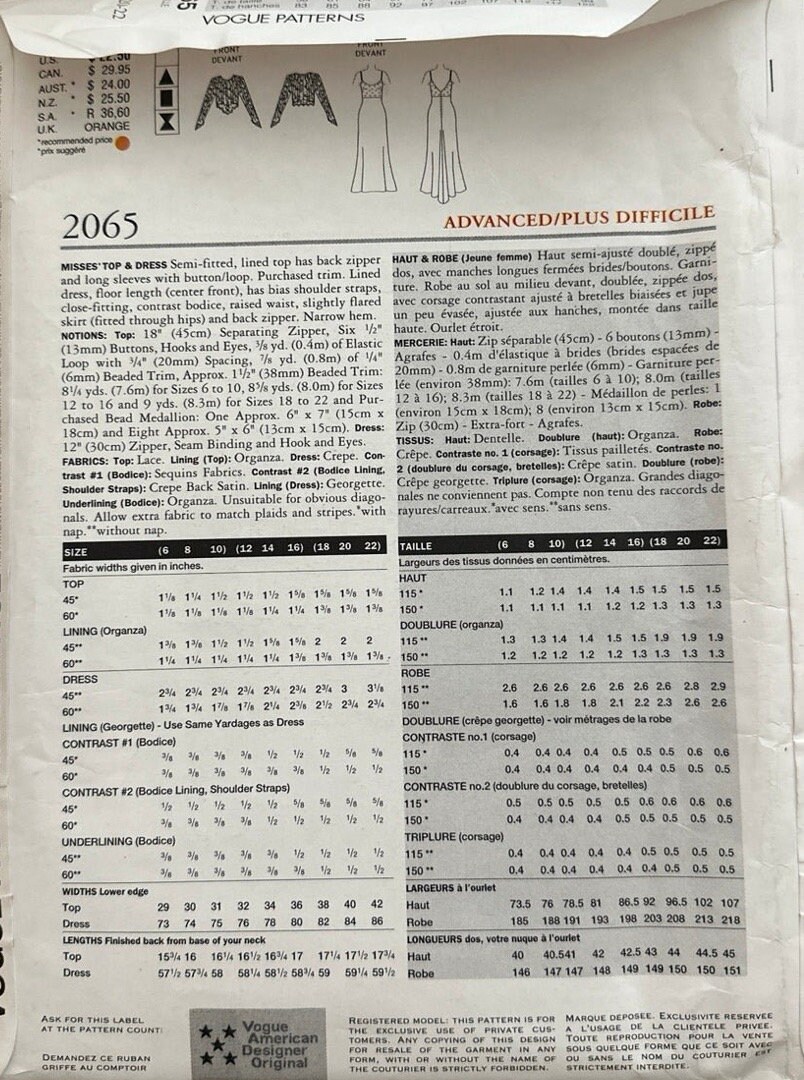 Women’s Clothing Patterns (vintage) - Etsy
