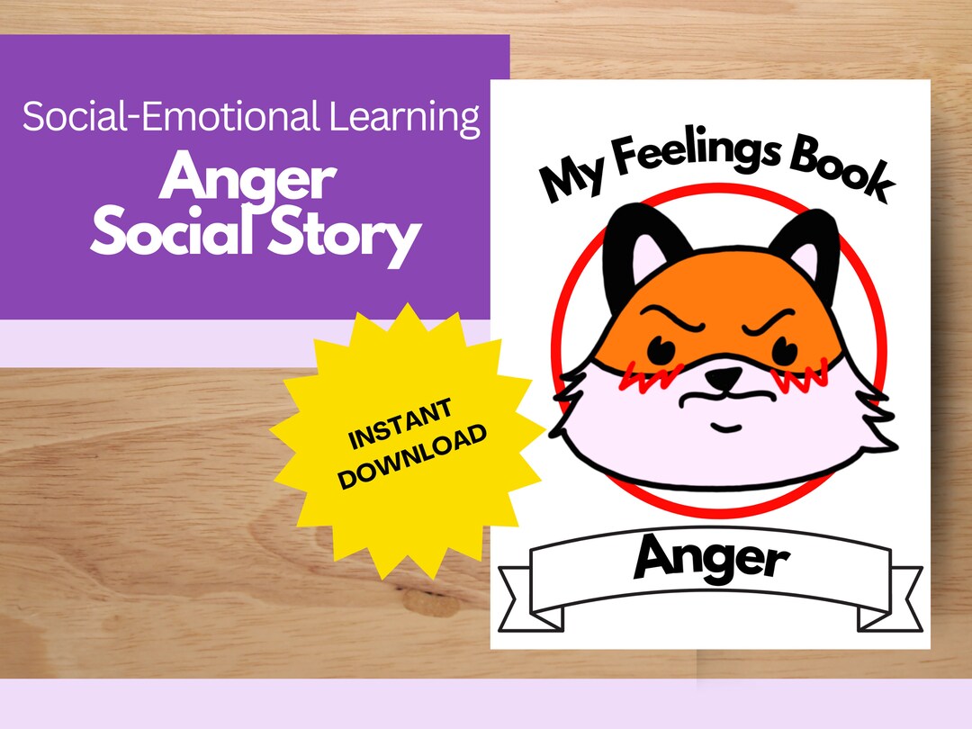 Anger Management for Kids, Emotions Worksheets for Kids, Social ...