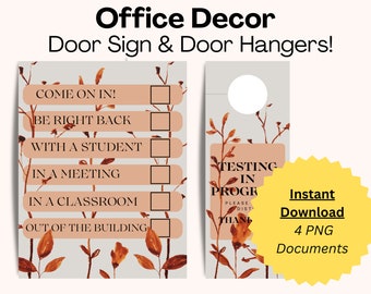 School Psychology Office Decor, Office Door Sign, Where is the School ...