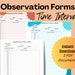 Observation Form | Classroom Observation Form | Time Interval ...