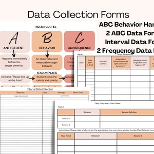 Functional Behavior Assessment Bundle FBA/BIP Special - Etsy