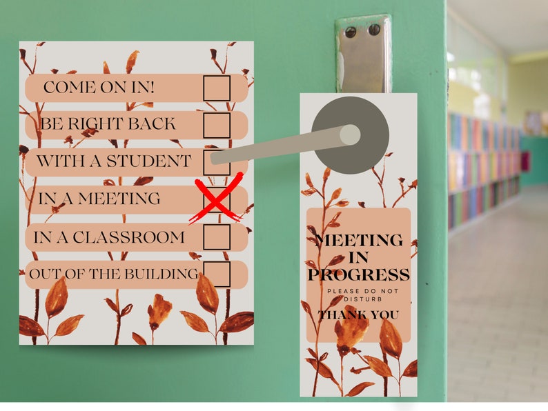 School Psychology Office Decor, Office Door Sign, Where is the School ...