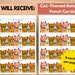 Cat-themed Positive Behavior Punch Card, Classroom Behavior Management ...