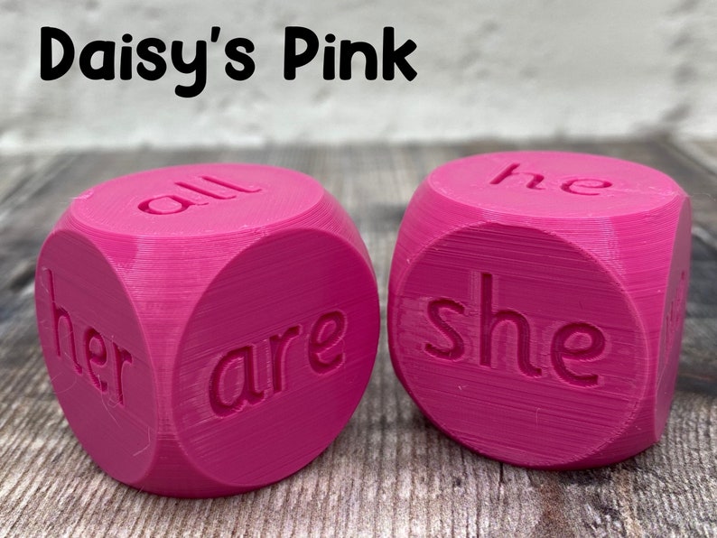 Phase 3 Tricky Word Dice, Letters & Sounds, Word Recognition ...