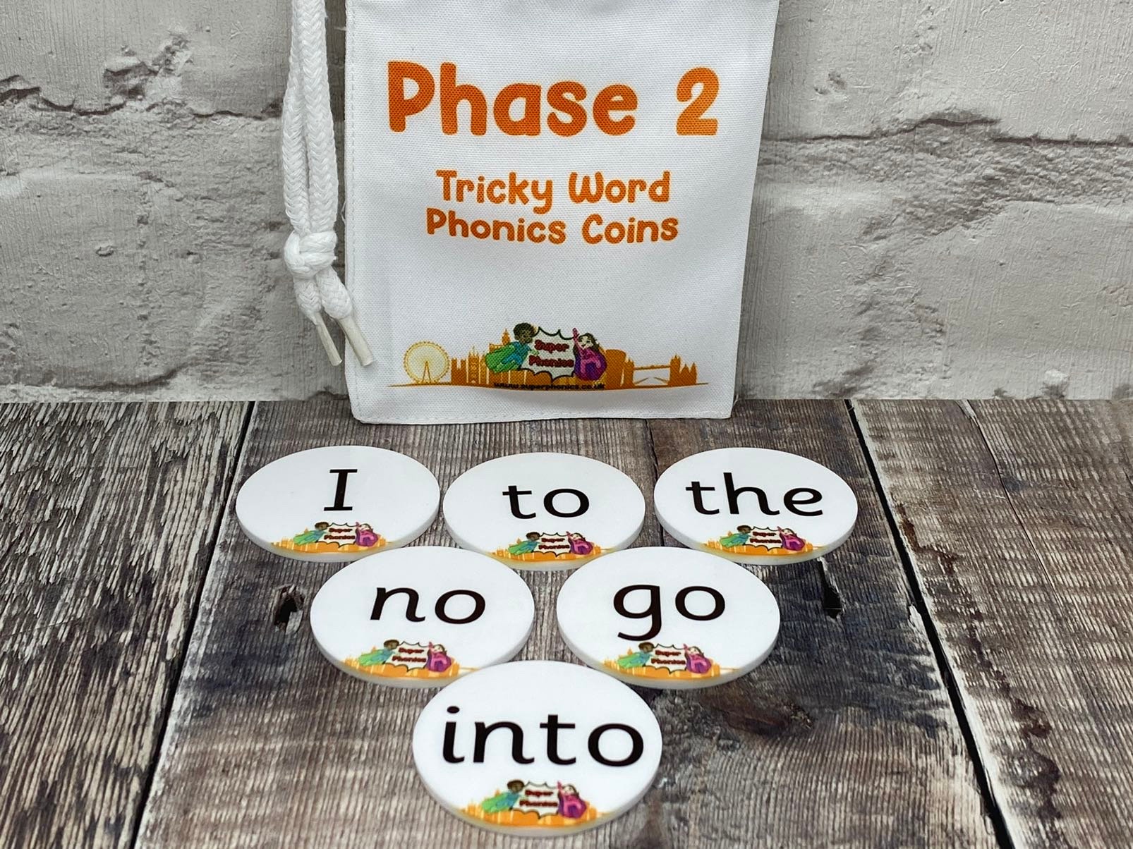 Phase 2 Tricky Word Coins, Letters & Sounds, Word Recognition ...