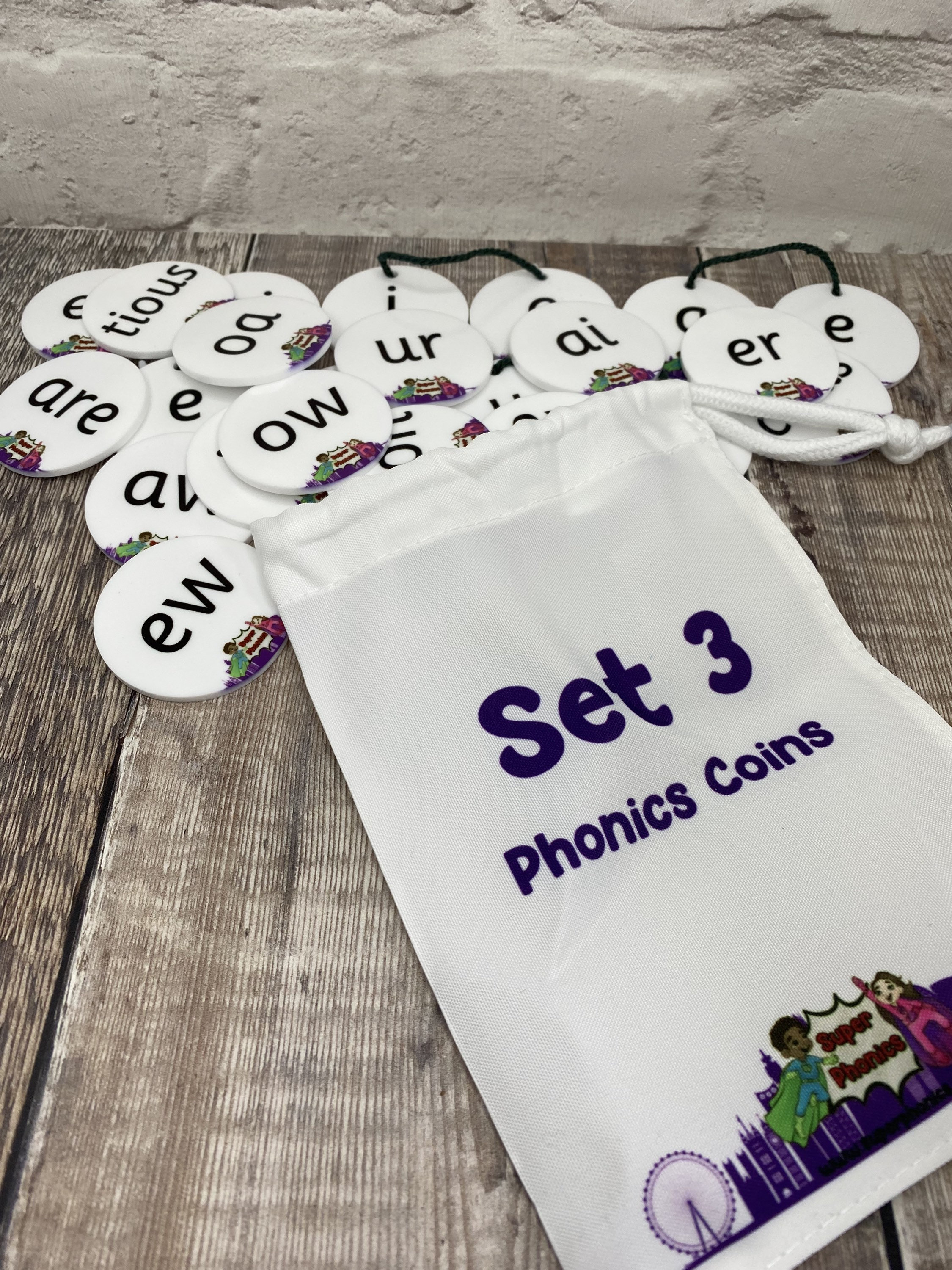 RWI Set 3 Phonics Coins, Letters & Sounds, Letter Recognition, EYFS ...