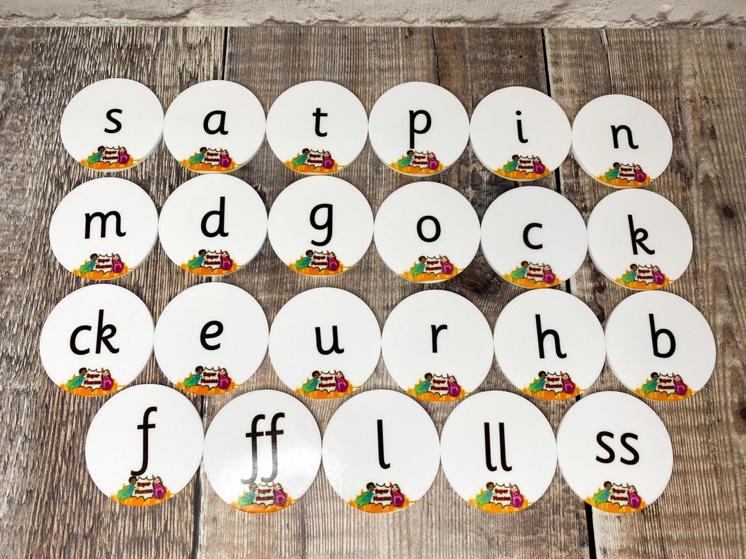 Phase 2 Phonics Coins, Letters & Sounds, Letter Recognition, Montessori ...