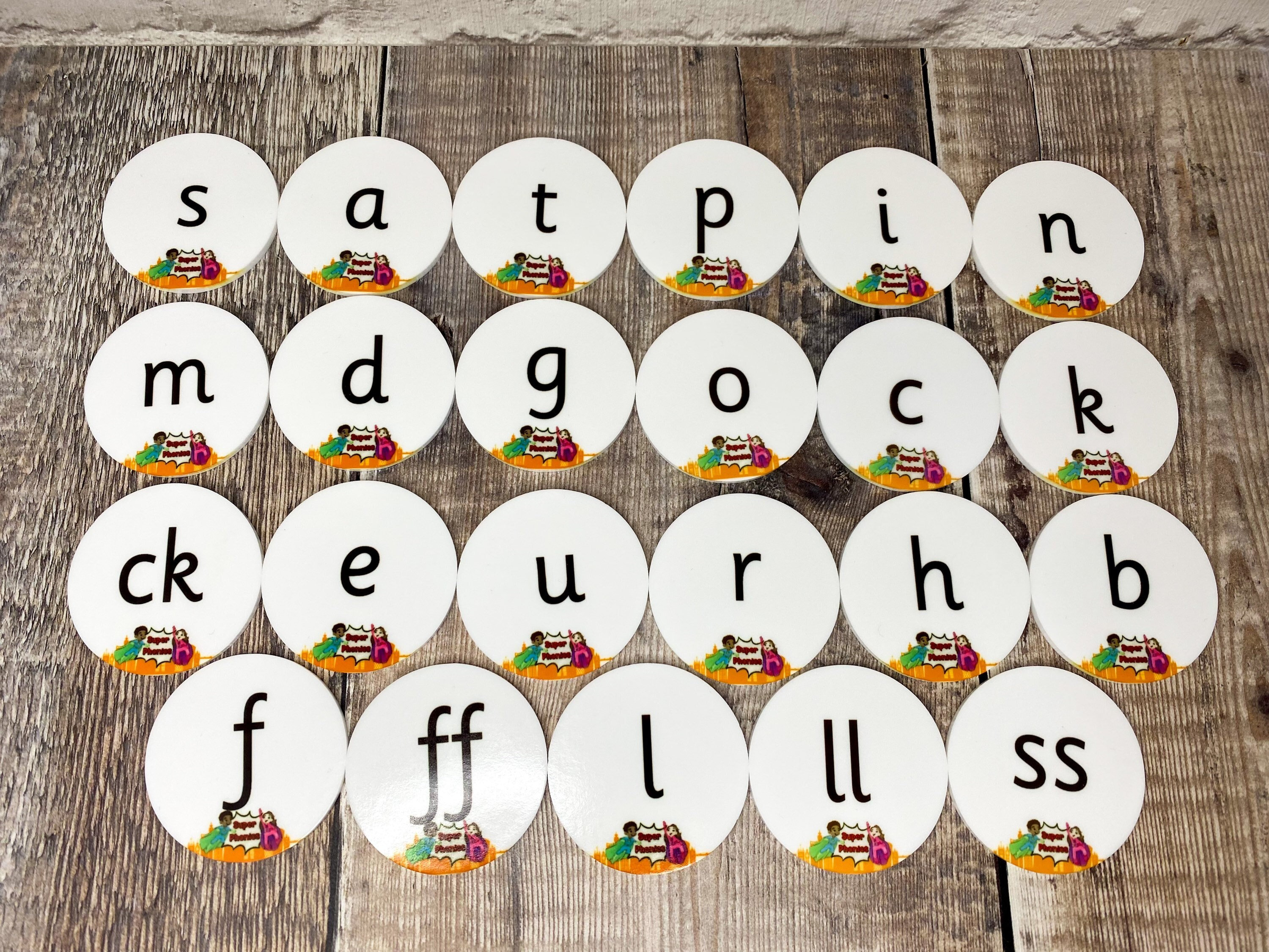 Phase 2 Phonics Coins, Letters & Sounds, Letter Recognition, Montessori ...