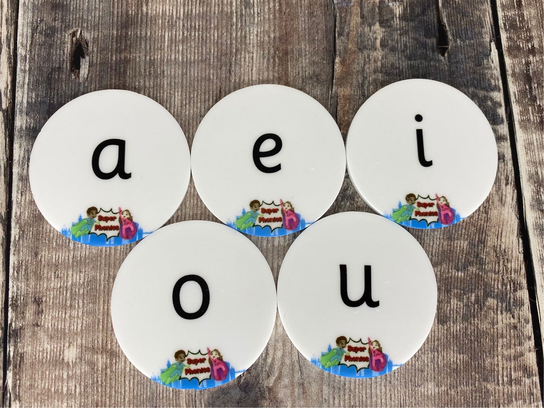RWI Set 1 Additional Vowel Phonics Coins, Read Write Inc, Letter ...