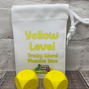 Jolly Phonics Tricky Word Dice, Jolly Readers Levels, Word Recognition ...