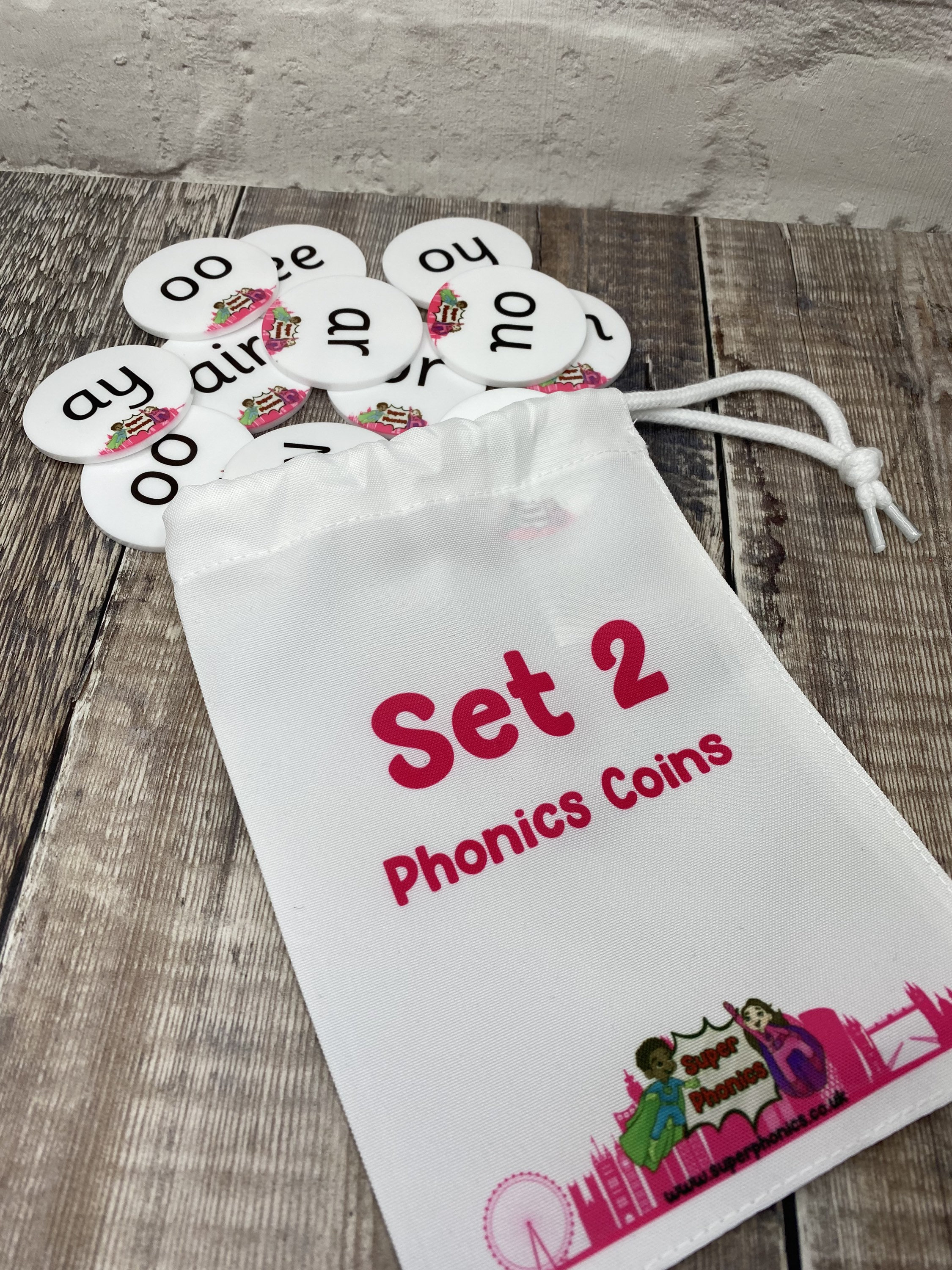 RWI Set 2 Phonics Coins, Letters & Sounds, Letter Recognition, EYFS ...