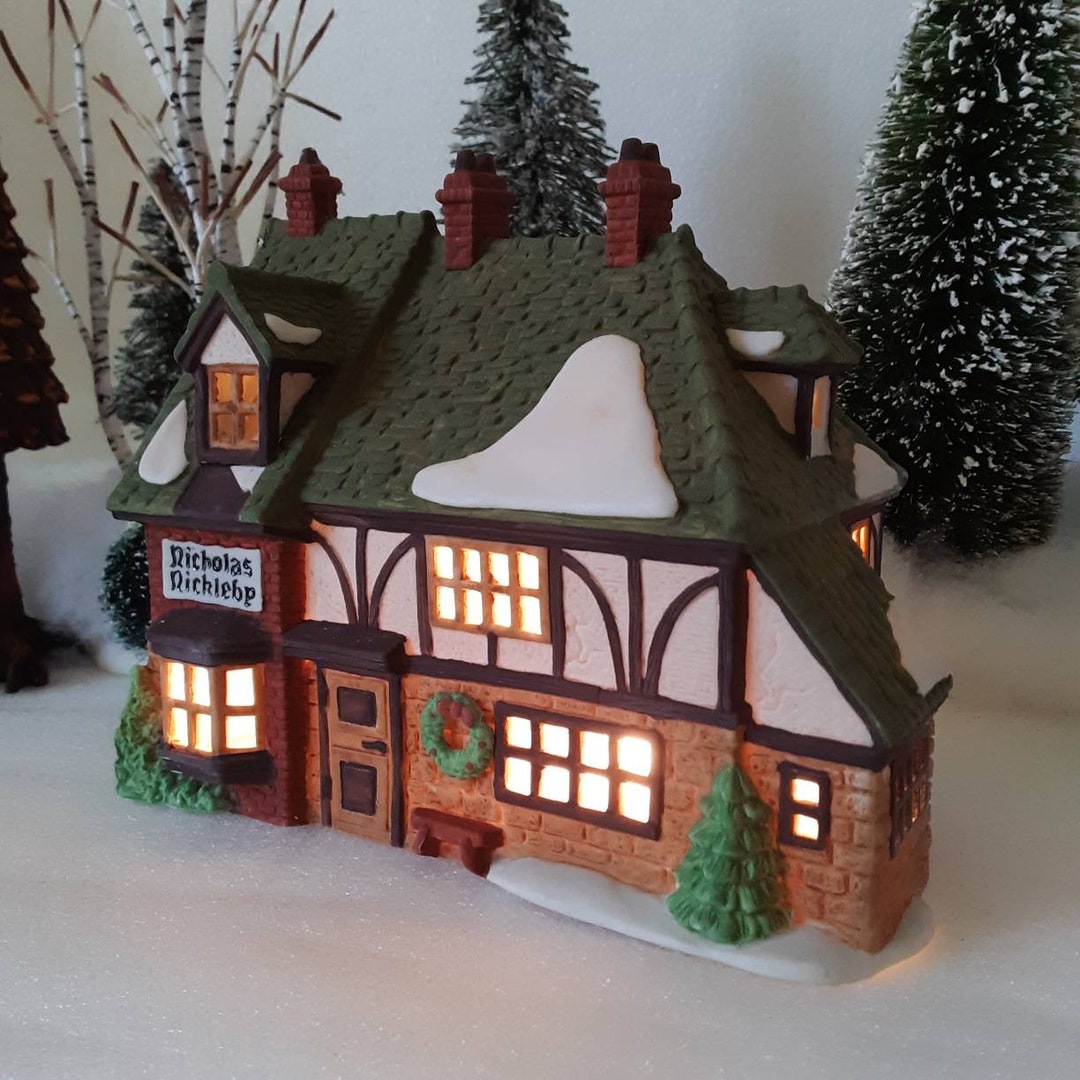 Nicholas Nickleby Cottage Dicken's Village Department 56 - Etsy