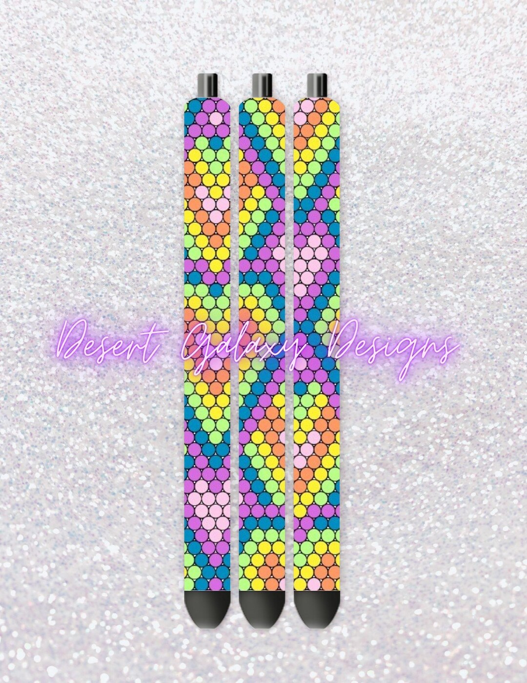 Radiant Love Pen_rhinestone Template_ss10 Rhinestones_ Includes PDF for ...