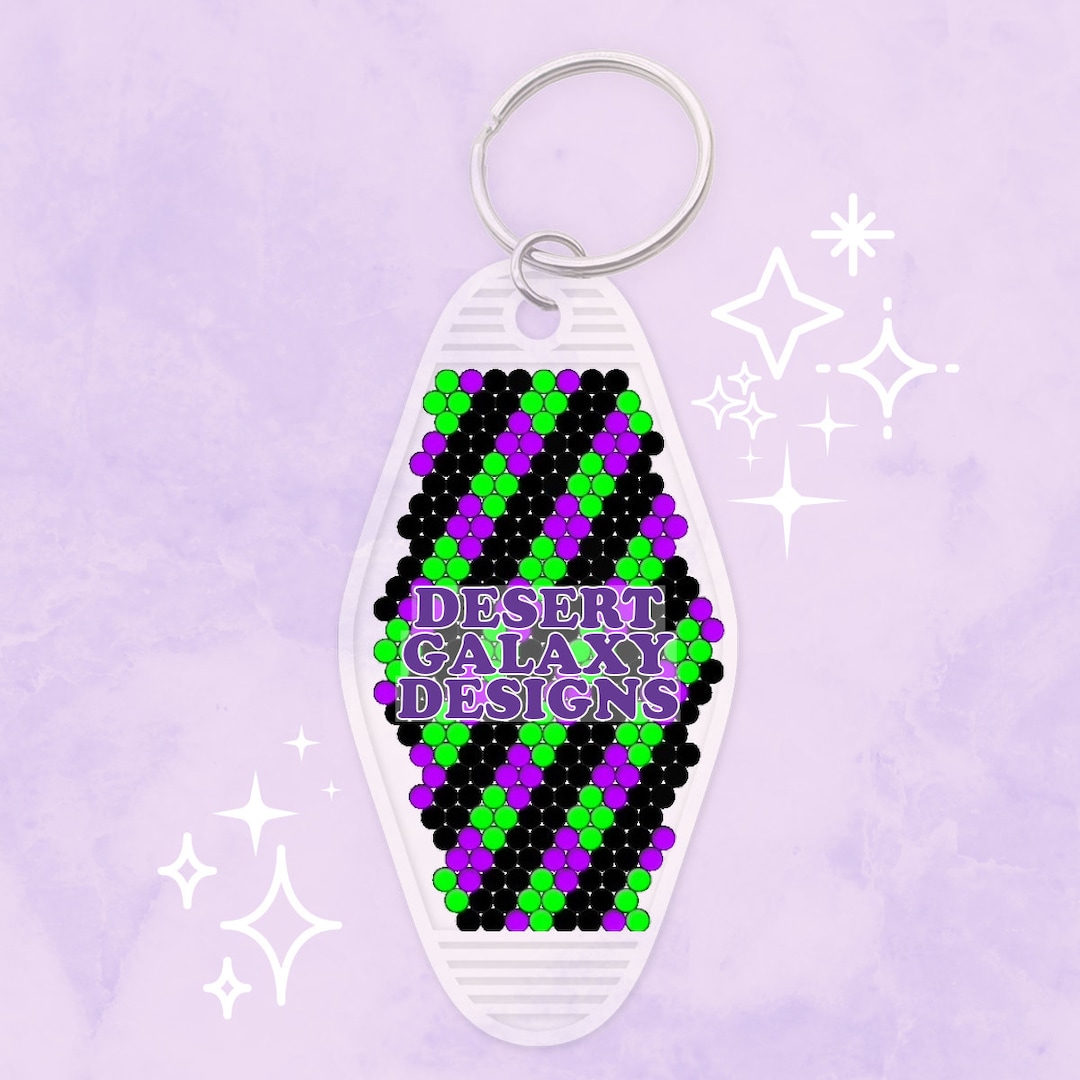 Spooky Stripes Keychain Template | SS10 Rhinestones ONLY | Rhinestone ...